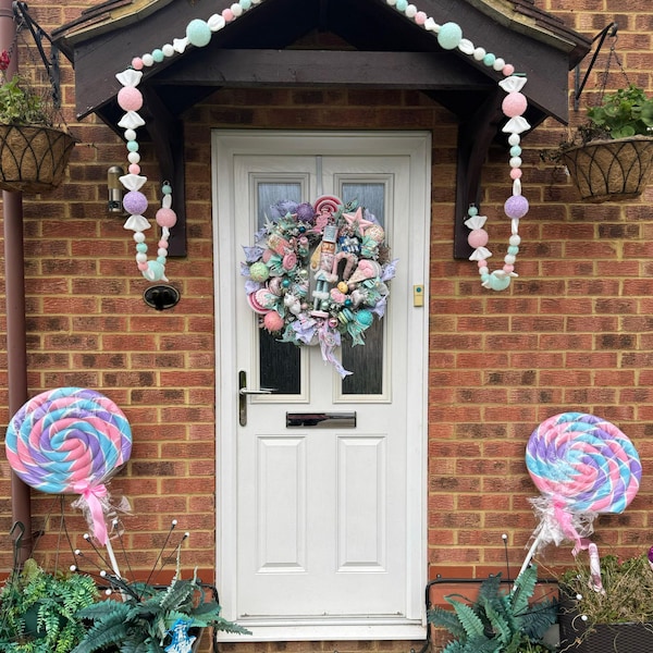 Giant Lollipop - Candyland Props - Giant Candy Decoration / Candy Props ...