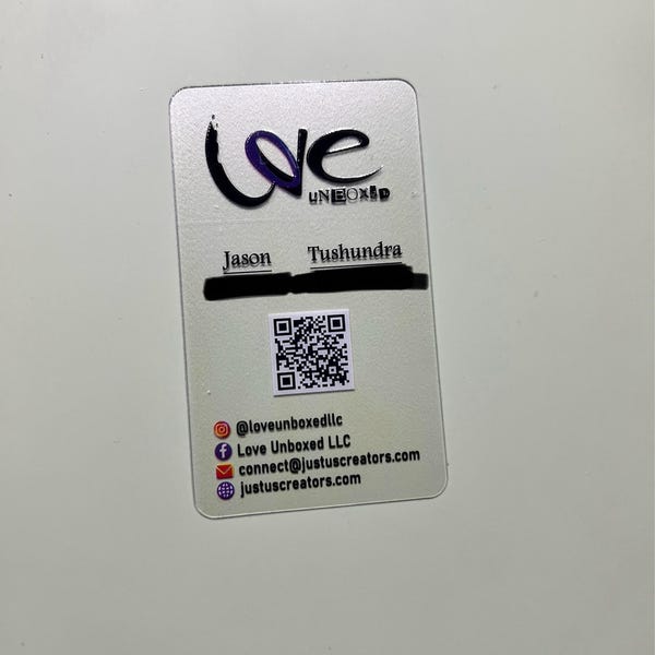 Transparent Business Card, Clear, Esthetician, QR Code, Pvc, Acrylic ...