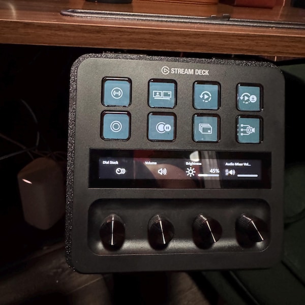 Elgato Stream Deck Plus Under-desk Mount Stream Deck + - Etsy