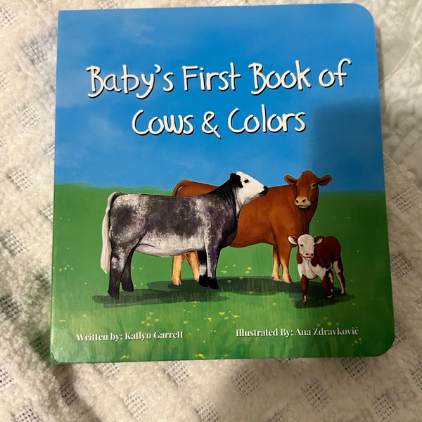 Baby's First Book of Cows & Colors - Etsy