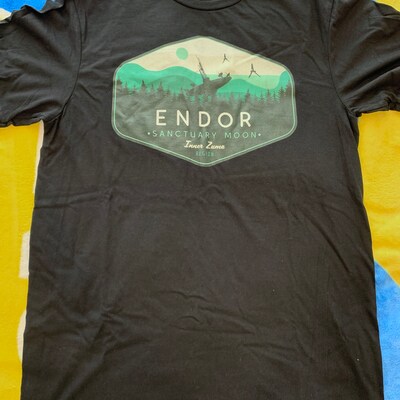 Star Wars T Shirt, Endor Forest T-shirt, Men's & Women's Shirt, Star ...