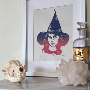 Folk Art Skeleton Coffin Relief Print Halloween Decor - Etsy