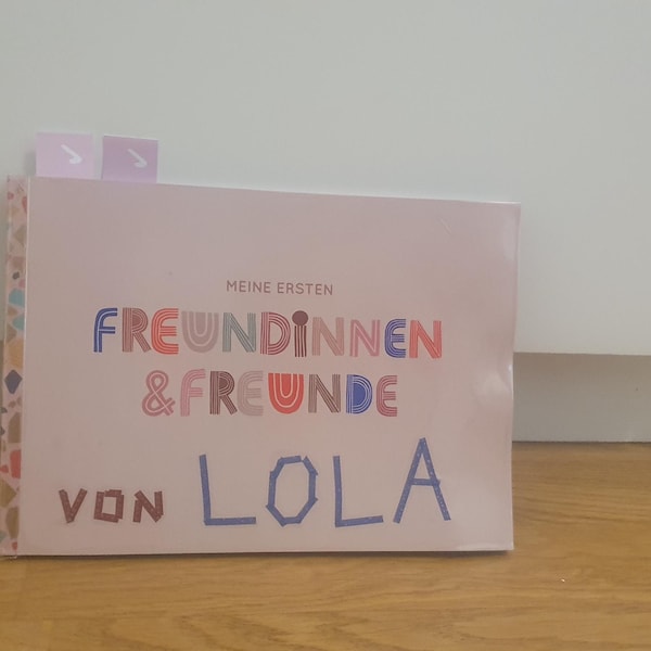 Friendship Book, My First Friends, German - Etsy