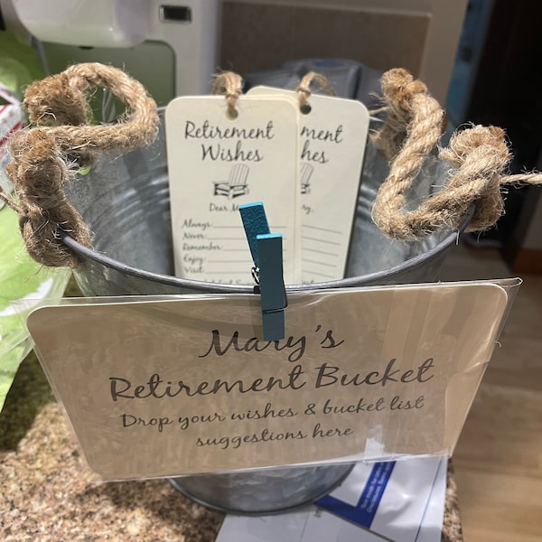 8 Handmade Retirement Wishing Tree Tags / Bookmarks / Retirement Wishes ...