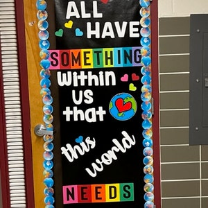 COOLEST Teacher Appreciation Day School Door Decor Classroom Decor ...