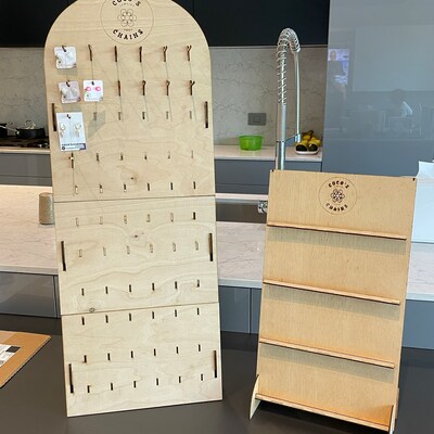 36 Slot Retail Sticker Display Customized Personalized Display Fair ...