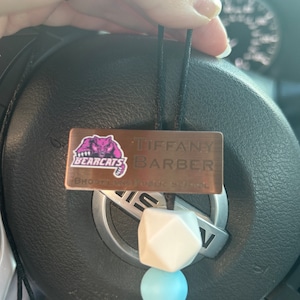 Premium Custom Metal Nametags, With Pin or Magnet Backing, Gold, Rose ...