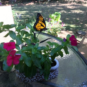 Stained glass panel suncatcher Kitchen decor Mothers Day gift | Etsy