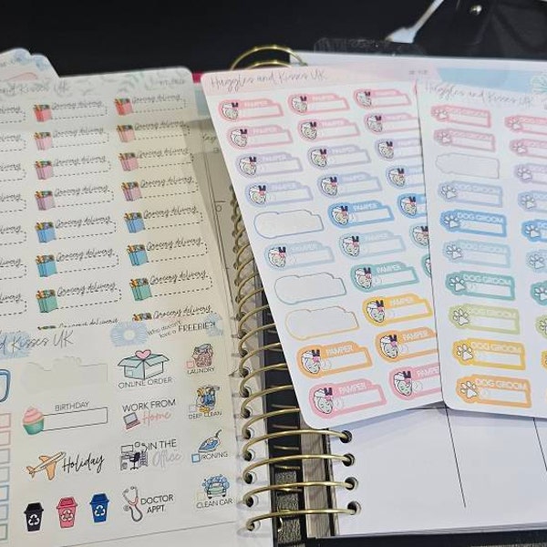 Order Meds Planner Sticker | Pastel Colours | Order Medication Reminder ...