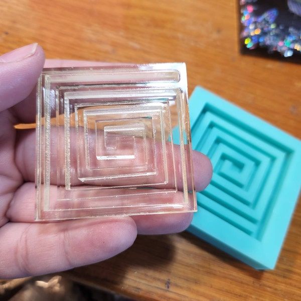 Maze Shaker Silicone Mold, Uv Resin Mold, Silicone Mold, Soap Mold ...