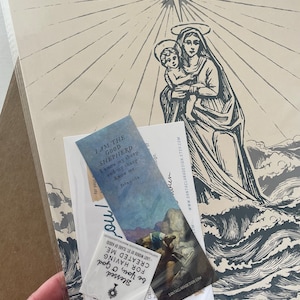 Litany of Humility Sticker Catholic Vinyl Sticker Indoor Outdoor Use ...