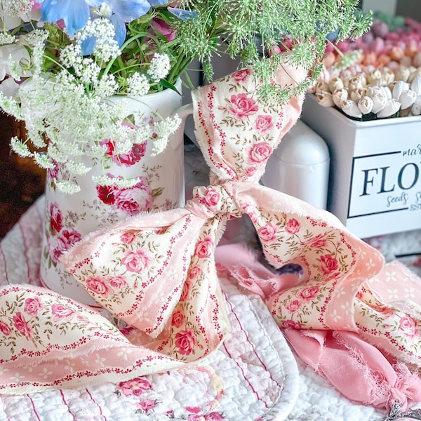 Rose Ribbon Trim, French Trim, Vintage Rose Ribbon, Shabby Chic Ribbon ...