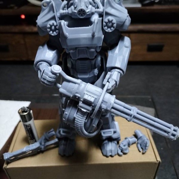 Power Armor T60 Fallout Action Figure - Etsy