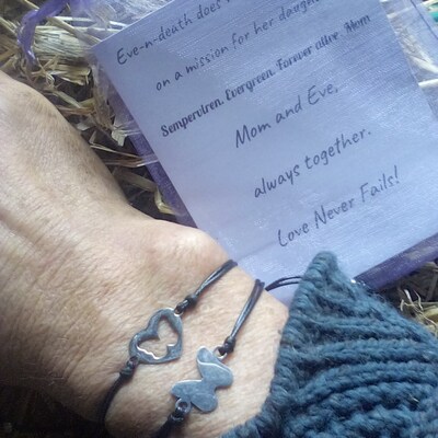 3 Generations Gift, Three Generations Bracelet, Grandmother Mother ...