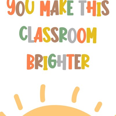 Nature GROWTH MINDSET POSTER Set of 20, Elementary, Secondary Classroom ...