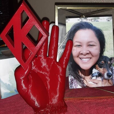 Personalized Kappa Alpha Psi Hand - Etsy