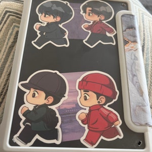 KINNPORSCHE the Series Running Chibi Stickers - Etsy