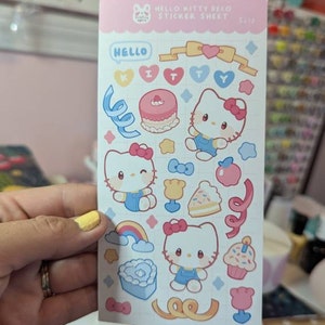 Grey Penguin Anime Girl Waterproof Vinyl Sticker Pack Laminated Kawaii ...