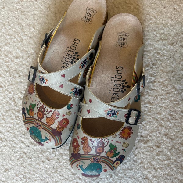 BLACK CAT Themed Comfortable Women's Clogs, CAT Lovers, Cat Lover Gifts ...