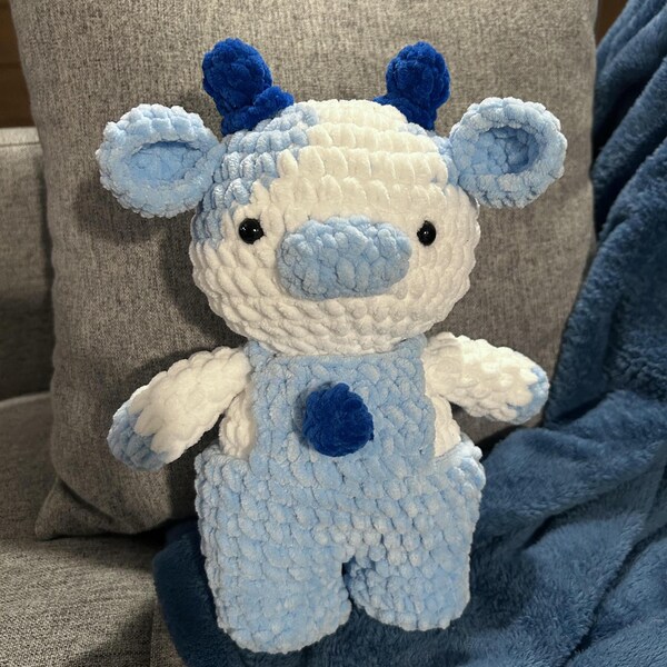 10-in-1 Fruit Cows Crochet Pattern Bundle (amigurumi Highland Cow ...