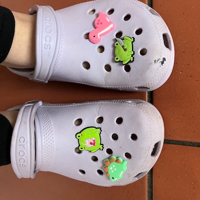 Cute Frogs Croc Charms Clog Decoration Charms for Your Crocs Croc ...