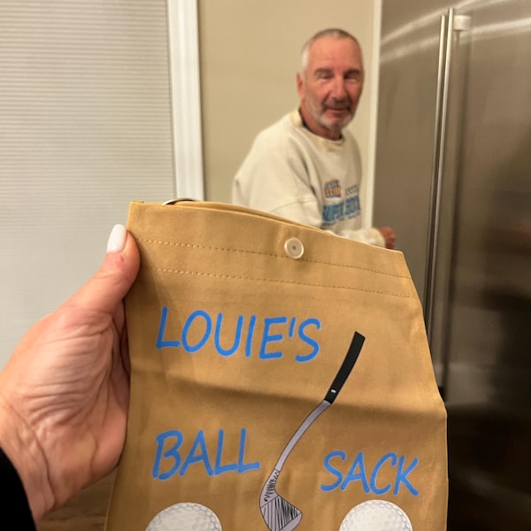 Personalized Name Golf Ball Sacks With Golf Ball Set, Portable ...