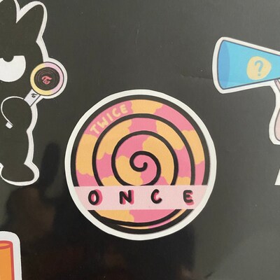 Ikon Konbat Lightstick Weatherproof Glossy Sticker - Etsy