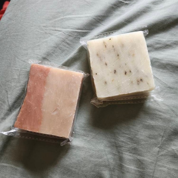 Very Thin Cut Handmade Soap Ends 25 50 100 150 200 Pieces Cold Process ...