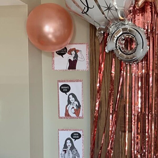 90's Rom Com Inspired Sticker Pack | Set of 6 Nineties Movie Themed Die ...