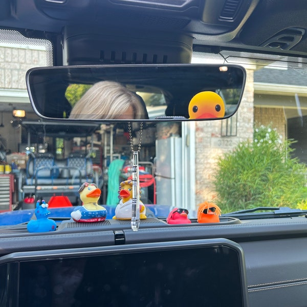 Duck Peeker Rear View Mirror/sun Visor Decal - Etsy