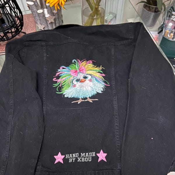 Funny Crazy Chicken Embroidery Design, Cute Chicken Machine Embroidery ...