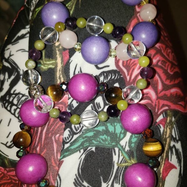 7 1/4 AAAA Grade Clear Quartz, AA Grade Kunzite, and Carnelian Bracelet ...