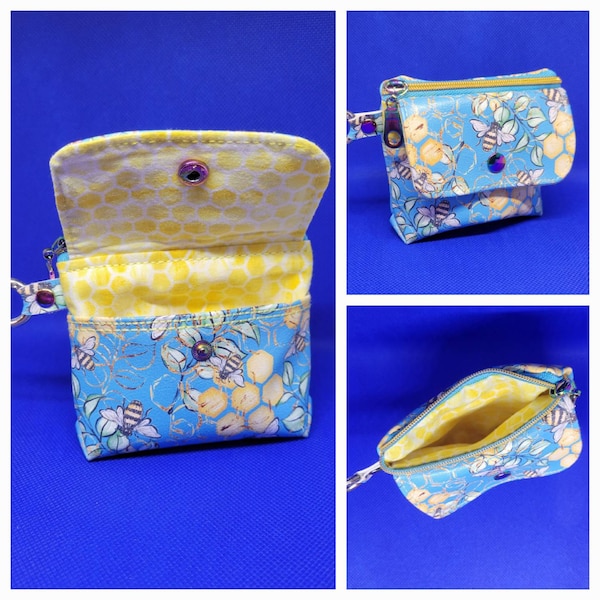 The Mia Wallet - ITH in the Hoop Embroidery Design - Made in Two ...