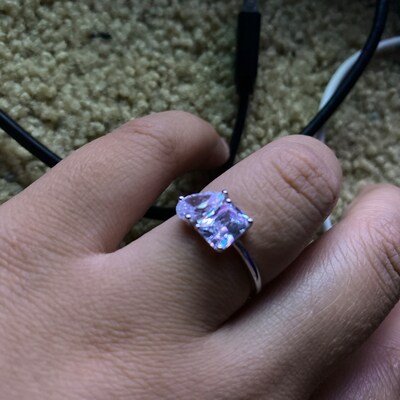 The Timeless Purity Ring - Etsy