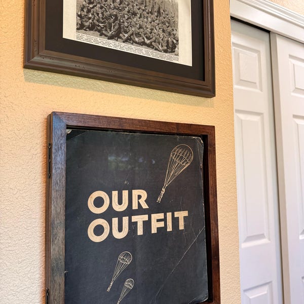 Military Uniform Shadow Box Display Case, Custom Keepsake Box, Wooden ...
