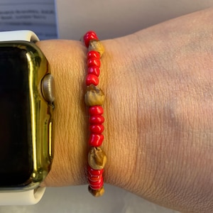 2 Bracelets Ghost Bead Jewellery Protection From Evil | Etsy