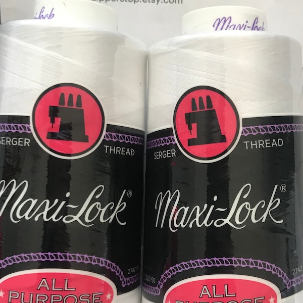 MAXI LOCK All Purpose Serger Thread 3000 Yards~ Every Color Available ...