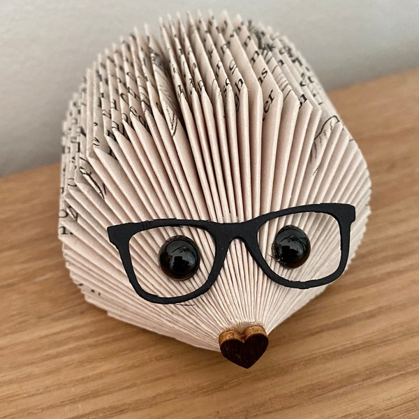 Small Paperbook Hedgehog - Etsy UK