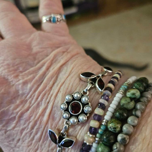 Beautiful Vintage Elephant Head Bangle, 925 Sterling Silver Tribal ...