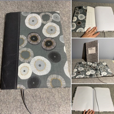 Composition Book Cover Pattern and Tutorial. Notebook Cover Sewing ...