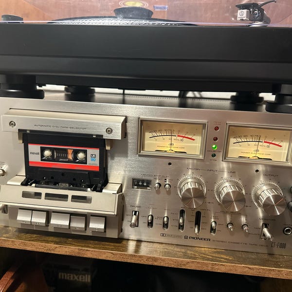 Vintage Panasonic Compact Audio System Record Player Dual Cassette ...