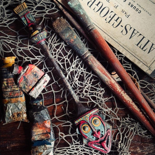 Tiki Swizzle Sticks, Moai and the Cannibal Handmade and Painted Paddle ...