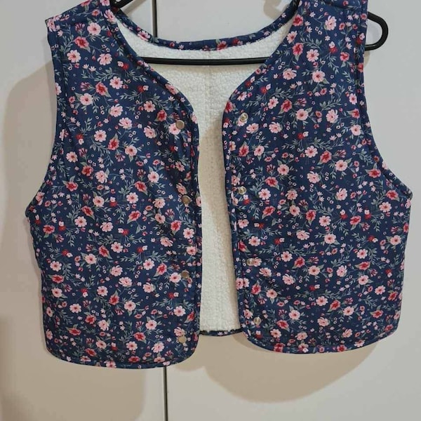 Ruby Vest PDF Sewing Pattern | Size Inclusive 0-34 | Beginner Friendly ...