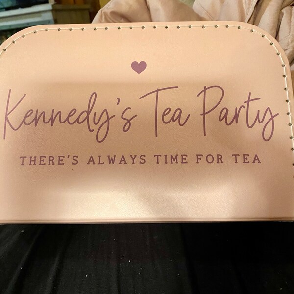 Personalized 15 Pc. Pink Polka Dot Tea Set, Personalized Toys for Kids ...