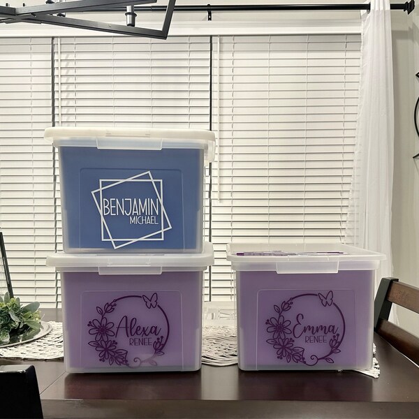 Milestone Tote Kits Floral Edition | School Memory Box DIY Kit | Kids ...