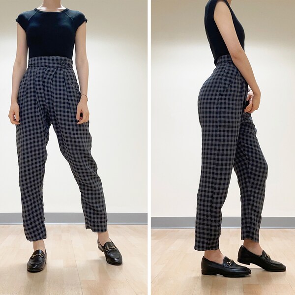 THE CIGGIES | Linen Cigarette Pants | Custom Fit | Tapered Trouser ...