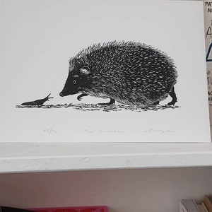 Woodlouse Linocut Print-insect Print-pill Bug Print-nature - Etsy