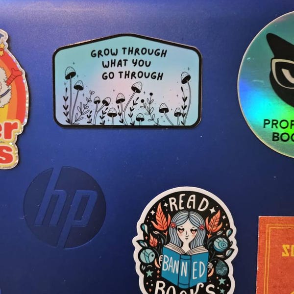 Holographic Disco Ball Vinyl Sticker L Water Bottle Sticker | Laptop ...