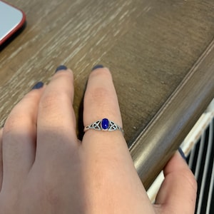 Vintage Sterling Silver Heart & Wings Ring Size 9 | Etsy