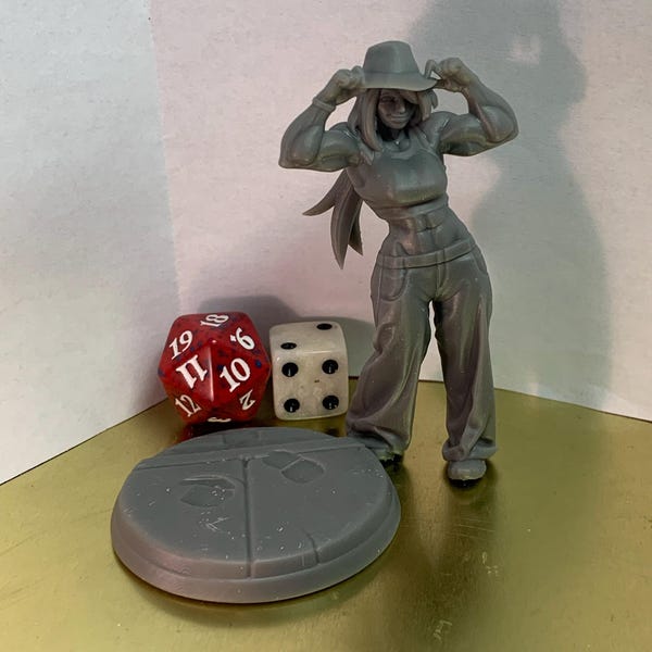 Nendra Preistess of Eilistraee Fantasy Resin Miniature Dnd Miniature ...